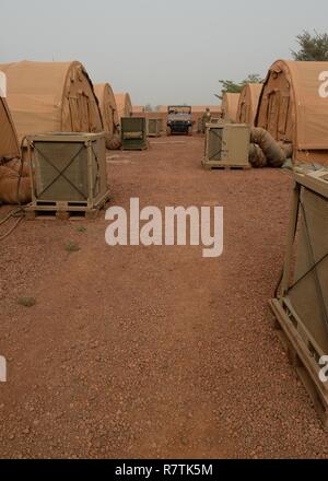 AIR BASE 101, Niger - U.S. Air Force CApt. Hurl Millikin, 768th ...