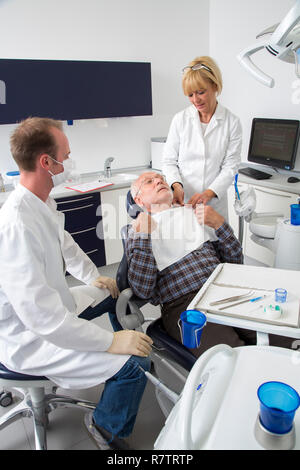DENTAL CARE FOR SENIOR Stock Photo - Alamy