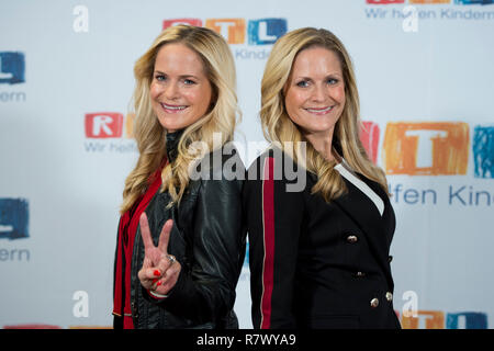 Melanie BERGNER (left) and Angela BRAUN, moderators Portraet, PortrÃ t ...