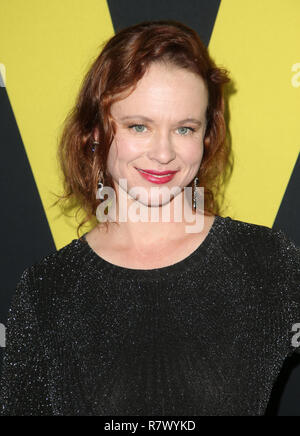 Thora Birch at the world premiere of "VICE'" held at the Academy of ...