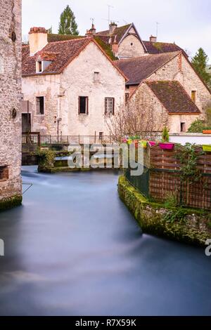 France, Cote-d'Or, Beze, the Beze river Stock Photo - Alamy