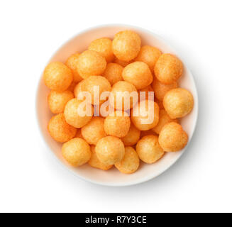 Top-down view of crispy golden-brown fried cheese and vegetable balls ...