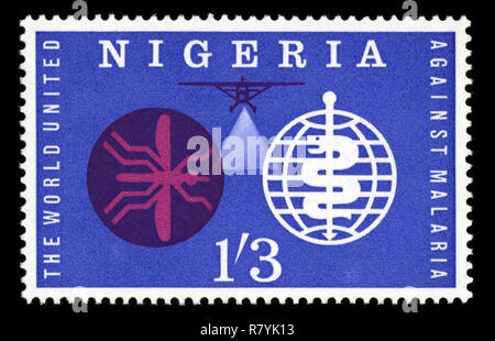 Postage stamp from Nigeria in the Fight against Malaria series issued ...