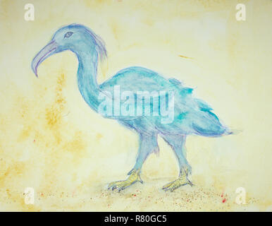 Artwork. Egyptian papyrus painting. Egypt. Nile Delta handicraft Stock ...