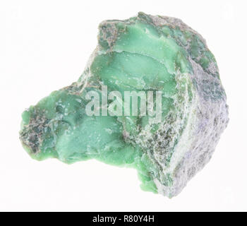 raw Variscite stone on white Stock Photo - Alamy