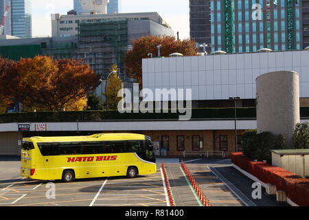 Hato Bus Sightseeing Bus Tokyo Japan Stock Photo - Alamy