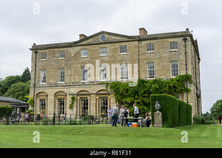 Courteenhall Hall, a late 18th century mansion, built for the Wake ...