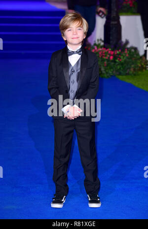 Joel Dawson attending the Mary Poppins Returns European Premiere held ...