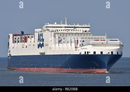 ACL (Atlantic Container Line) vessel, Atlantic Sea, built 2016, at ...