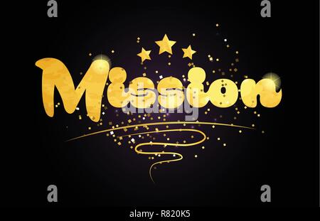 Mission Creative Word Text with Handwritten Rainbow Vibrant Colors and ...
