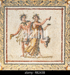 Mosaic of Bacchic dancers, 2nd Cent A.C., Hatay Archaeology Museum ...