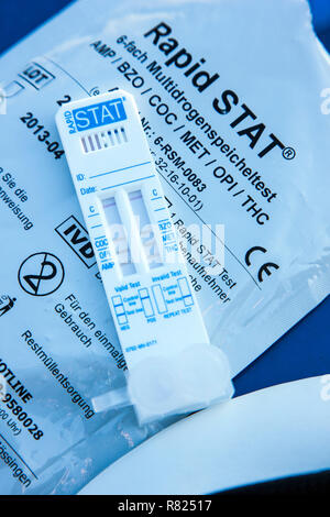 Drug Quick Test Stock Photo - Alamy