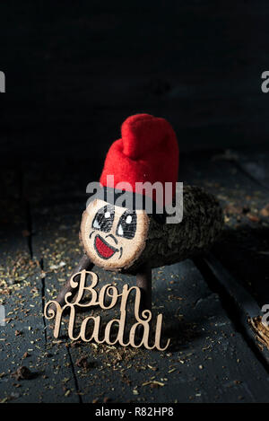 the text bon nadal, merry christmas in catalan language, a christmas ...