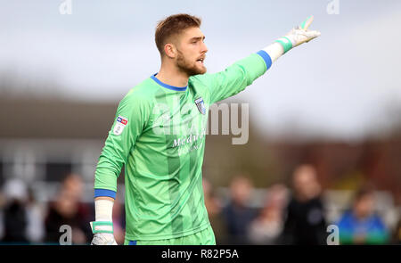 Gillingham goalkeeper Tomas Holy Stock Photo - Alamy