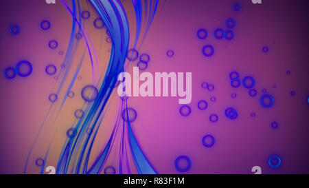 Waving abstract. Computer generated 3d render Stock Photo - Alamy