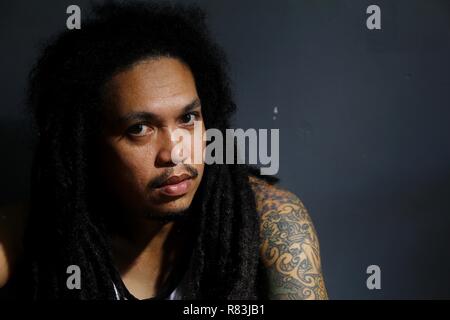 ANTIPOLO CITY, PHILIPPINES - DECEMBER 10, 2018: An adult Filipino man ...