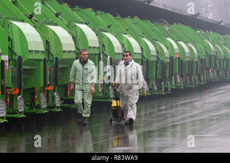 Milan, Italy, AMSA (Milan Company for Environmental Services), waste ...