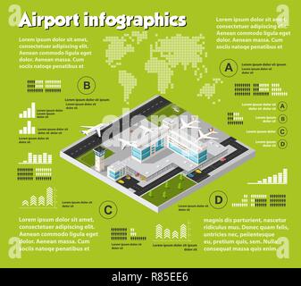 Public transport flat infographic chart with tram taxi bus trolleybus ...