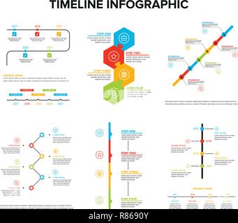 Colorful Infographics. Arrow Style Presentation Stock Vector Image ...