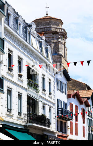 Streets of Saint Jean de Luz, France Stock Photo - Alamy