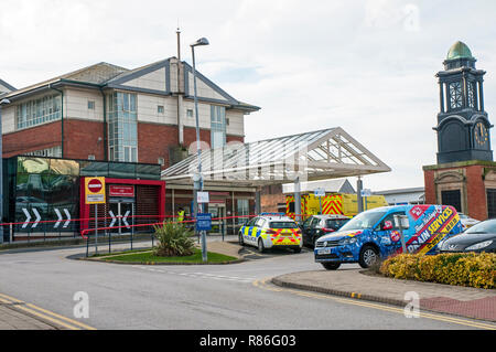 Entrance to the Urgent Care Centre at Blackpool Victoria Hospital in ...