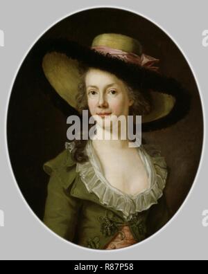 Maria de Ron, née von Breda 1785 by Carl Frederik von Breda Stock Photo ...