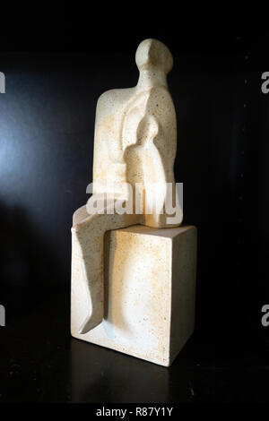 A Contemporary Ceramic Sculpture of a Single male figure circa 1984 by ...