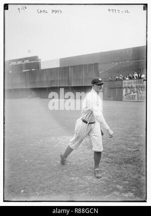 Carl Mays, New York AL (baseball Stock Photo - Alamy