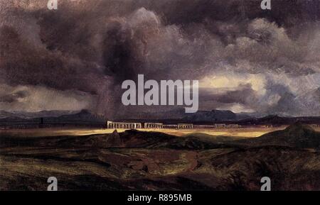 Stormy Weather over the Roman Campagna. 1829. Carl Blechen - Stormy ...