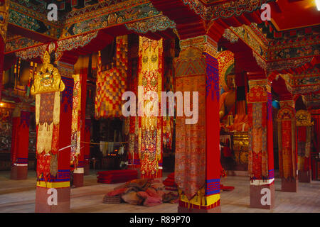 Tawang, Arunachal Pradesh, India - The colour Tibetan entrance Gate and ...