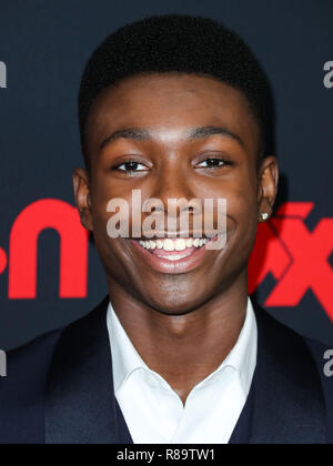 Niles Fitch attending the Los Angeles premiere of Little Stock Photo ...