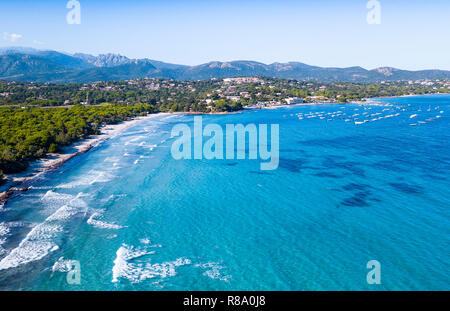 Pinarello Beach, Porto Vecchio, Corsica Stock Photo - Alamy