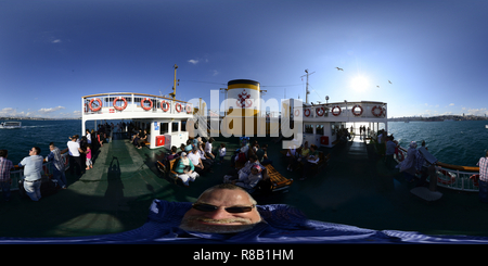 360° view of Bosporus Ferry Boat - Alamy