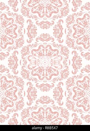 Red classic texture wallpaper seamless pattern. Vector illustration ...