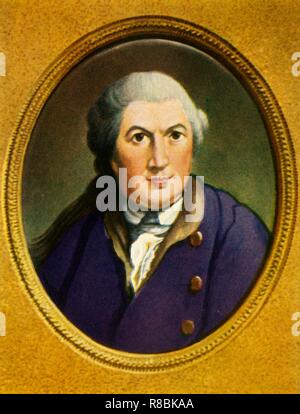 Portrait of the Actor and Theatre Producer David Garrick by German ...