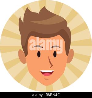 man only face Stock Vector Image & Art - Alamy