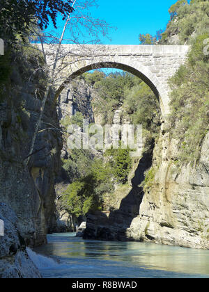 Oluk Bridge in Koprulu Valley, Antalya City, Turkiye Stock Photo - Alamy