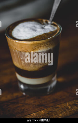 Bon Bon Coffee Espresso with condensed milk Similar to Café Bombón ...