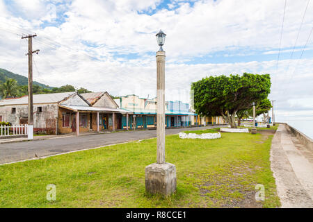 Levuka, Fiji: Colourful vibrant streets of old colonial capital of Fiji ...