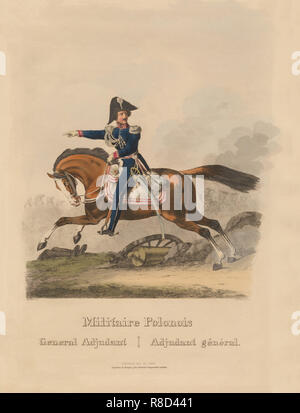 Polish uprising 1830 - 1831, general Jan Zygmunt Skrzynecki arriving at ...