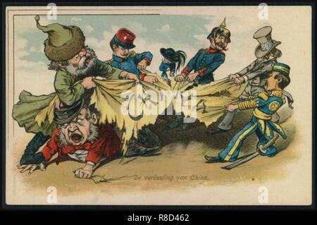 The Boxer Rebellion, Boxer Uprising or Yihetuan Movement, 1900 Stock ...