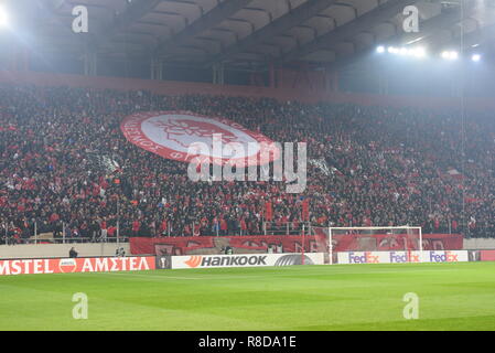 Piraeus, Greece. 13th Dec, 2018. Beautiful atmosphere was created by ...