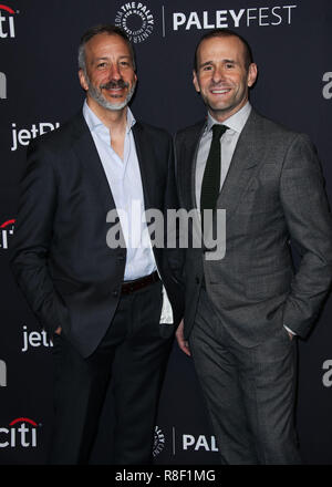 David Kohan and Max Mutchnick attending the GLSEN Respect Awards held ...