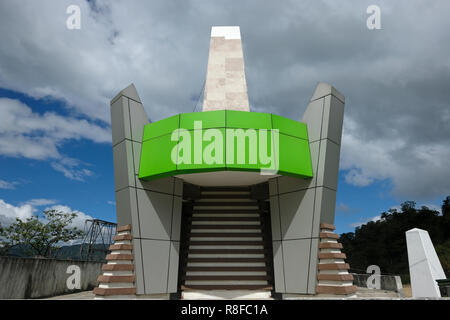 A monument in honor of Filipino soldiers who fought against U.S Colonel ...