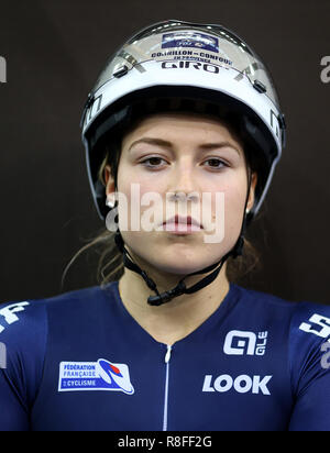 Mathilde Gros of France, Women's Sprint during the 2022 Tissot UCI ...
