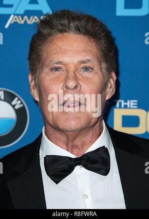 David Hasselhoff at 70th Annual Directors Guild Of America Awards held ...