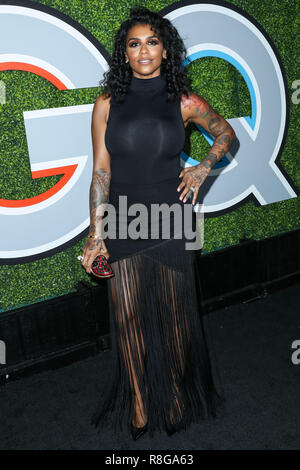 LOS ANGELES, CA - DECEMBER 7: Asiah Collins, at 2017 GQ Men Of The Year ...