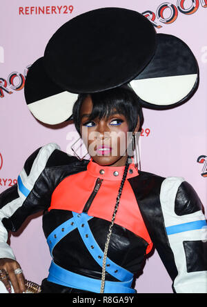 Janelle Monae attending the opening night of Rambert's Peaky Blinders ...