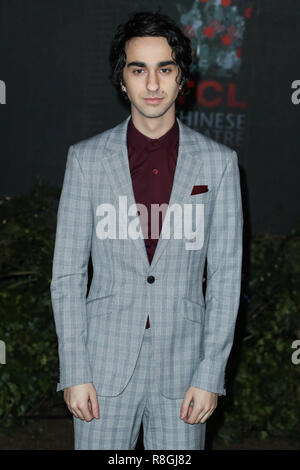Alex Wolff at the world premiere of "Jumanji: The Next Level'" held at ...