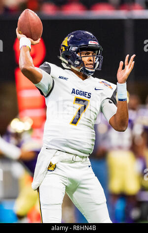 North Carolina A&T Aggies quarterback Lamar Raynard (7) during the AFR ...